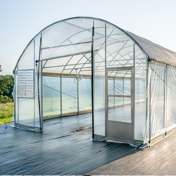 Roll-Up Greenhouse Door - Grower's Solution