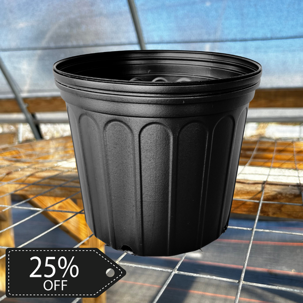 3 Gallon Trade Black Nursery Pots - Full Pallet - 2,520 Pots - Grower's ...