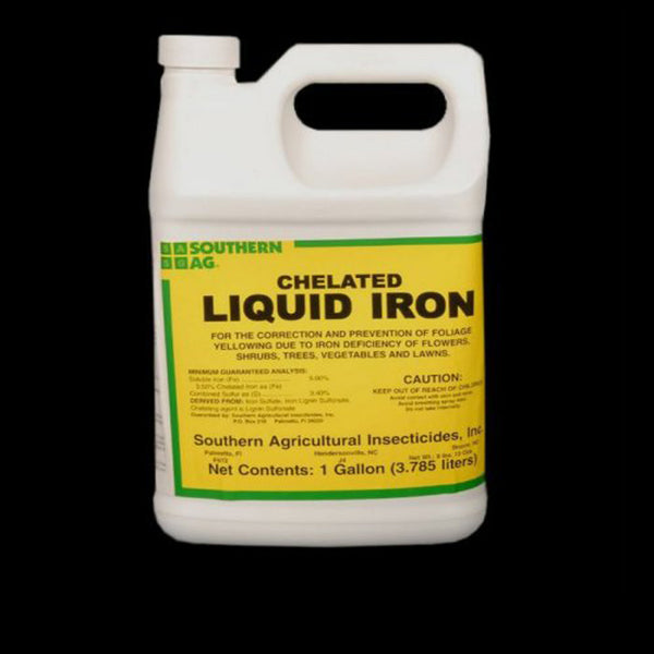 Chelated Liquid Iron 5% - 1 Gallon - Grower's Solution