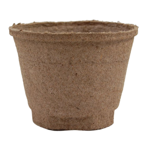 Jiffy Peat Pots #150 - 5" Round - Case Qty of 600 - Grower's Solution