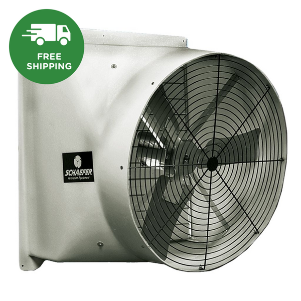 Schaefer Large Fiberglass Exhaust Fan - Grower's Solution