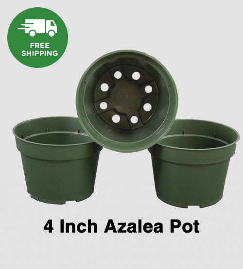 4" Azalea Pots - 50 Pack - Free Shipping Bundle - Grower's Solution